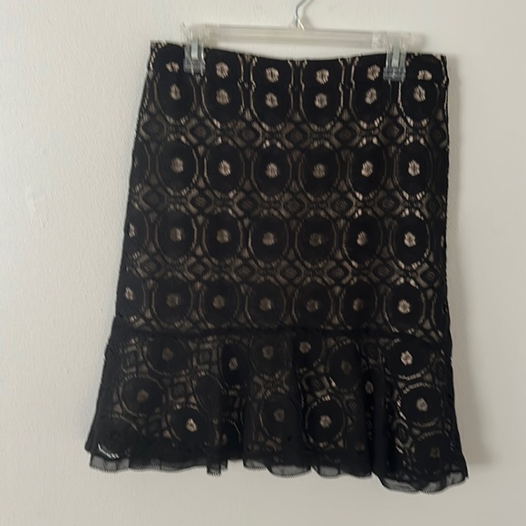 Ann Taylor | Skirts | Ann Taylor Skirt Size See Through Pattern Skirt ...